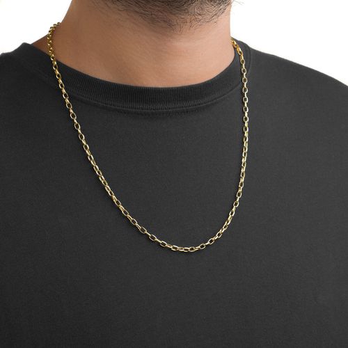 Corrente de ouro masculina: cordão de ouro masculino 18K | JoiasGold